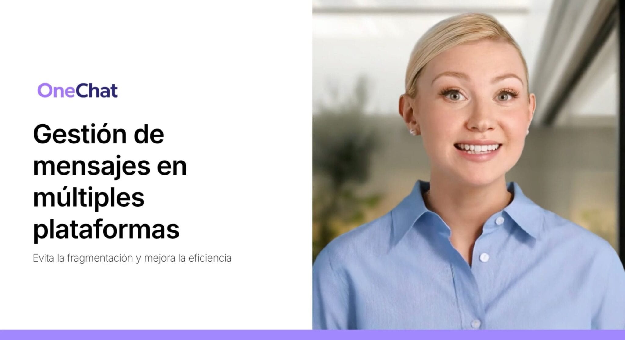 OneChat - Inteligencia Artificial para WhatsApp y 18 canales más